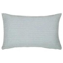 Dekokissen Pad "LAMONTE", blau (petrol), B:60cm L:40cm, Obermaterial: 100% Baumwolle, Dekokissen_Sitzkissen_Kissenh&uuml;llen, Made in Europe, Kissenh&uuml;lle ohne F&uuml;llung, 1 St&uuml;ck