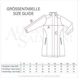 Damen Softshelljacke "Alessia", grau, Gr. XL, Alessandro Salvarini, Obermaterial: 96% Polyester, 4% Elasthan. Innenseite: 100% Polyester, Jacken,