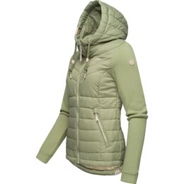 Ragwear Damen Outdoorjacke "Lucinda", gr&uuml;n, Gr. 4XL, Obermaterial: 100% Polyester; Obermaterial &Auml;rmel: 100% Baumwolle; Futter: 100% Polyester;
