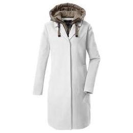 Parka "GW 20 WMN PRK", Damen, Gr. 38, naturwei&szlig;, Obermaterial: 100% Polyester;Obermaterial 2: 100% Polyester;Futter: 100% Polyester;Futter 2: 100% Polyester;F&uuml;llung: 100% Polyester, G.I.G.A. DX BY KILLTEC, Jacken Parka, Windabweisender Damen Parka mit abnehmbarer Kapuze und Gilet