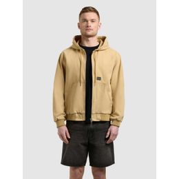 Khujo Herren Anorak "RHIIS"beige, Gr. L, Canvas, 100% Baumwolle, Jacken