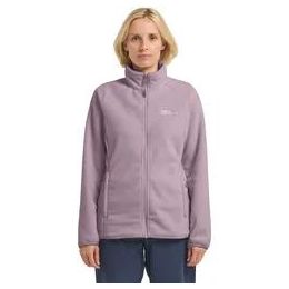 Fleecejacke Jack Wolfskin "MOONRISE FZ W", Damen, Gr. S (36), lila (wild, blossom), Obermaterial: 100% Polyester. Futter: 100% Polyester, Jacken Fleecejacke