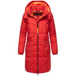 Navahoo Damen Steppmantel "Bliblablubb 14", rot, Gr. XS, Obermaterial: 100% Polyester. Futter: 100% Polyester. &Auml;rmelfutter: 100% Polyester.
