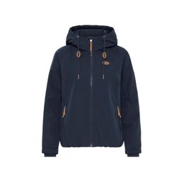 oxmo Damen Windbreaker "Windbreaker OXTinna", blau, Gr. S, Obermaterial: 100% Polyester PES., Jacken
