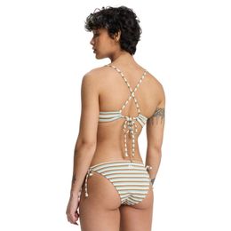 Quiksilver Damen Triangel-Bikini-Top "Clickity Clack", braun, Gr. M, Obermaterial: 91% Polyester, 9% Elasthan., Bikini-Oberteile