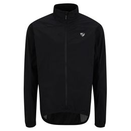 Ziener Herren Fahrradjacke "NEDMUND-Z", schwarz, Gr. 56, Obermaterial: 85% Nylon, 8% Polyester, 7% Elasthan, Jacken