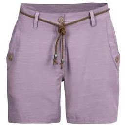 Shorts "GS 89 WMN SHRTS", Damen, Gr. 44, Normalgr&ouml;&szlig;en, lavendel, Obermaterial: 65% Baumwolle, 30% Polyester, 5% Elasthan;Futter: 100% Polyester, G.I.G.A. DX BY KILLTEC, Hosen Shorts, Schnelltrocknende Damen Shorts mit Comfort-Stretch und Kordelg&uuml;rtel