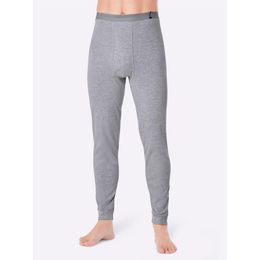 King&acute;S Club KINGS CLUB Herren Lange Unterhose, Gr. 9, blau, 100% Baumwolle, Meliert:4% Polyester, 96% Baumwolle, Unterhosen