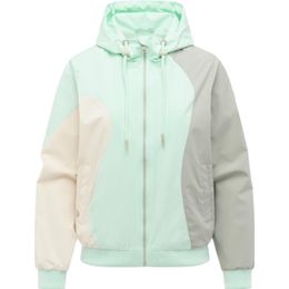 Ragwear Damen Bomberjacke "Oggie Block"gr&uuml;n, Gr. M, Obermaterial: 100% Polyester. Innenfutter: 100% Polyester, Jacken, Damen Funktionsjacke mit Kapuze