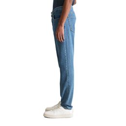 Marc O'Polo Herren Tapered-fit-Jeans "aus Bio-Baumwoll-Mix", blau, Gr. 30, MARC O'POLO DENIM, unifarben, Obermaterial: 99% Baumwolle, 1% Elasthan, Jeans