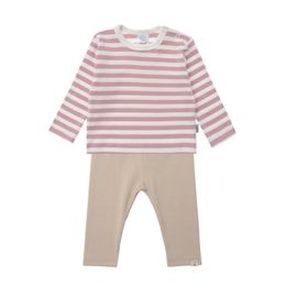 Liliput M&auml;dchen Sweatanzug, pink, Gr. 74, 100% Baumwolle, Sportanz&uuml;ge, mit praktischen Druckkn&ouml;pfen auf der Schulter