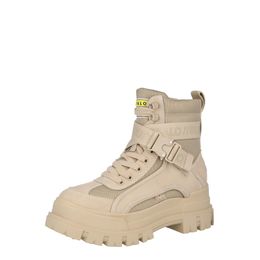 Buffalo Schn&uuml;rstiefelette 'Aspha Com1' Damen Gr&ouml;&szlig;e 40 Gro&szlig;e Gr&ouml;&szlig;en beige Winterschuhe