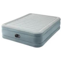 Luftbett Intex "Dura Beam Premium Comfort Queen", grau, Luftbetten, B/H/L: 152cm x 46cm x 203cm, Kunstseide, PVC, B:152cm H:46cm L:203cm