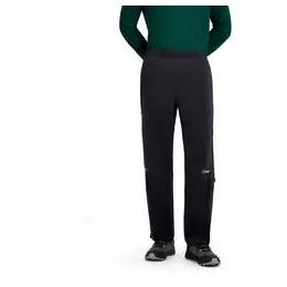 Regenhose Berghaus "PACSMART 2.5L RAIN-PANT", Herren, Gr. S (44), L&auml;nge 33, schwarz, schwarz 33, Obermaterial: 100% Polyamid, Hosen Regenhose