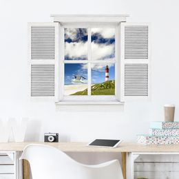 Bilderwelten Wandtattoo Fl&uuml;gelfenster Dune Breeze