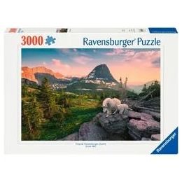 Puzzle Ravensburger "Almbock mit Baby", bunt, Puzzles, KinderB:121cm H:80cm, Pappe, Motiv, Made in Germany, B:121cm H:80cm