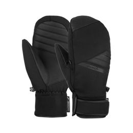 Reusch Damen F&auml;ustlinge "Anakin R-TEX XT Mitten", schwarz, Gr. 8, unifarben, 79% Polyester, 18% Lederimitat, 3% Elasthan, Handschuhe, mit