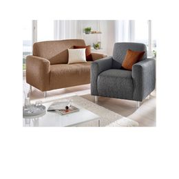 Dohle & Menk Hussen-Set DOHLE & MENK, grau, Kunstfaser, Hussen