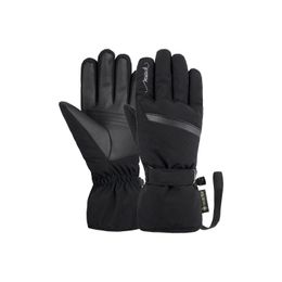 Reusch Damen Skihandschuhe "Sandy GORE-TEX", silber, Gr. 6,5, mehrfarbig, 90% Polyester, 10% Lederimitat, Handschuhe, in warmer, wasserdichter und