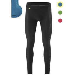 Fahrradhose Gonso "Sitivo Tight M", Herren, Gr. L, Normalgr&ouml;&szlig;en, blau, 57% Polyamid, 28% Polyester, 15% Elasthan, Hosen Fahrradhose, Herren Radhose, Radlerhose mit speziellem Sitzpolster, Tight Fit