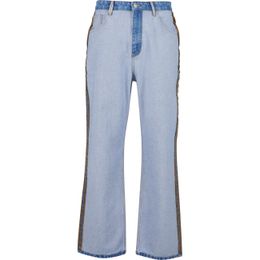 2Y STUDIOS Herren Bequeme Jeans "2Y Studios Faro Inside Out Baggy Jeans", blau, Gr. 34, unifarben, 100% Baumwolle, Jeans