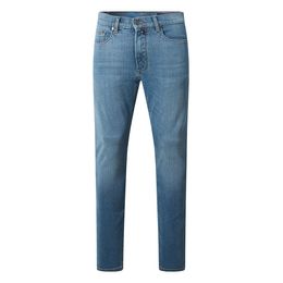 Pierre Cardin Herren Regular-fit-Jeans "PC-Laval", blau, Gr. 40, unifarben, Web, Obermaterial: 81% Baumwolle, 18% Polyester, 1% Elasthan, Jeans, im