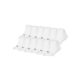 Puma M&auml;dchen Sneakersocken "Socken Plain Sneaker 12P 12er Pack", Gr. 27, braun, Obermaterial: 72% Baumwolle CO. 14% Polyamid PA. 12% Polyester PES.
