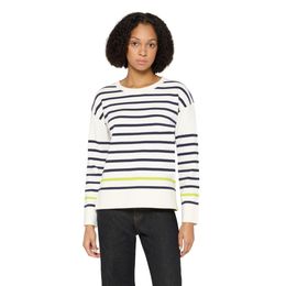 Cartoon Damen Strickpullover "Damen mit Rundhalsausschnitt", wei&szlig;, Gr. 34, Obermaterial: 55% Viskose, 30% Polyester, 15% Polyamid, Pullover