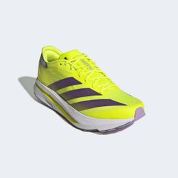 Laufschuh adidas Performance "ADIZERO SL 2", Damen, Gr. 41, solar gelb, aurora plum, powder plum, Textil, Schuhe Laufschuh, mit Lightstrike-Sohle
