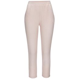 s.Oliver Damen Pyjamahose, Gr. 40, rosa, Rippstrick, Obermaterial: 92% Viskose, 8% Elasthan, meliert, Hosen, aus weicher Rippqualit&auml;t