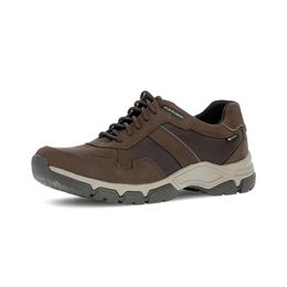 Sneaker Gabor "Sneaker low", Herren, Gr. 40,5, braun, Schuhe Sneaker