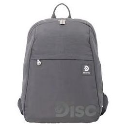Cityrucksack DISCOVERY "Commuter", Gr. B/H/T: 31cm, grau, Rucks&auml;cke Cityrucksack, mit offener Antikratz-Tasche