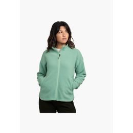 Sch&ouml;ffel SCH&Ouml;FFEL Damen Fleecejacke "CIRC Fleece Jk Style Purga WMS", gr&uuml;n, Gr. 50, unifarben, Fleece, Obermaterial: 100% Polyester, Jacken, mit