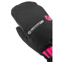 Reusch M&auml;dchen F&auml;ustlinge "Karl R-TEX XT Junior Mitten", schwarz, Gr. 5, unifarben, 82% Polyester, 15% Lederimitat, 3% Wolle, Handschuhe, mit