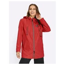 Outdoorjacke Inspirationen, Damen, Gr. 52, rot, 100% Polyester, unifarben, Jacken Outdoorjacke