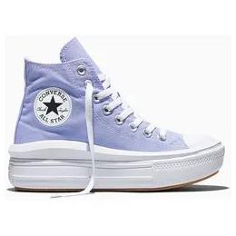 Sneaker Converse "CHUCK TAYLOR ALL STAR MOVE PLATFOR", Herren, Gr. 39, very peri, wei&szlig;, schwarz, Textil, Schuhe Sneaker