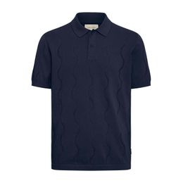 Blend Herren Poloshirt "Poloshirt BHDuran Knit", blau, Gr. XL, Obermaterial: 100% Baumwolle CO., Shirts