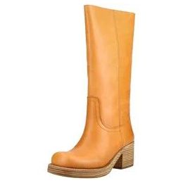 Stiefel Jeffrey Campbell "Jeffrey Campbell Stiefel Glattleder", Damen, Gr. 40, cognac, Glattleder, Schuhe Stiefel