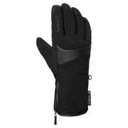 Reusch Damen Skihandschuhe "Madison R-TEX XT"schwarz, Gr. 8,5, unifarben, 75% Polyester, 18% Ziegenleder, 6% Lederimitat, 1% Polyamid, Handschuhe,