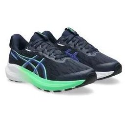 Laufschuh asics "GT-1000 14 GS", Kinder, Gr. 39,5, midnight, vital gr&uuml;n, Synthetik, Schuhe Laufschuh, f&uuml;r Kinder & Jugendliche