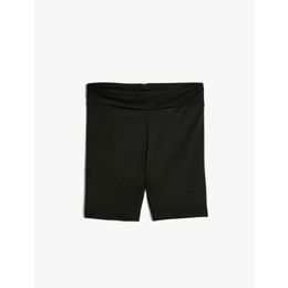 KOTON Shorts M&auml;dchen Gr&ouml;&szlig;e 104/110 schwarz