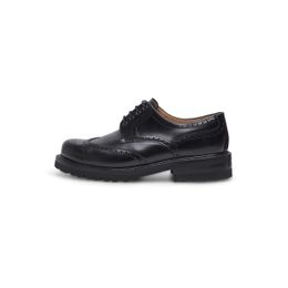 Henry Stevens Herren Schn&uuml;rschuh "Harry FBD5", Gr. 40, schwarz, Kalbsleder, Schuhe