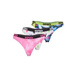 PSD Damen Boxershorts "PSD PB SUMMER TH 4PKBX", Gr. Smulti color, 88% Polyester, 12% Elasthan, Unterhosen