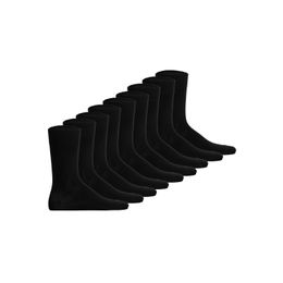 Hudson Herren Kurzsocken "Socken EASY&sup3; 9-PACK 9er Pack", Gr. 35, schwarz, Obermaterial: 80% Baumwolle CO. 17% Polyamid PA. 3% Elasthan EL., Socken