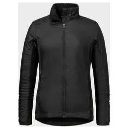 Sch&ouml;ffel Outdoorjacke SCH&Ouml;FFEL "Ins Jacket Style Samaia WMN", Damen, Gr. 38, 9990, schwarz, Oberstoff: 100% Nylon; Oberstoff Seitenteile: 100% Polyester; Futter: 100% Polyester, regular fit, hoch geschlossener Ausschnitt, Jacken Outdoorjacke