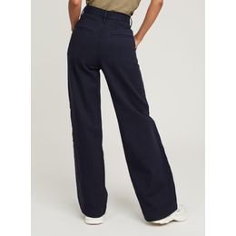 G-Star Raw G-STAR Damen Chinohose "Deck 2.0 High Loose Chino"osaka blau gd, Gr. 27, Obermaterial: 68% Baumwolle, 30% Baumwolle, 2% Elasthan, Hosen
