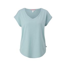 Qs Shirt female Blue size M