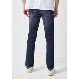 Street One MEN Herren Slim-fit-Jeans, blau, Gr. 31, unifarben, Web, 98% Baumwolle, 2% Elasthan, Jeans, softer Materialmix