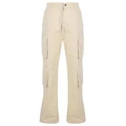 Cargohose DEF "DEF Herren DEF Cargopant", Damen, Gr. 32, Normalgr&ouml;&szlig;en, beige, 97% Baumwolle, 3% Elasthan, unifarben, normal, Hosen Cargohose