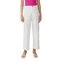 Damen 7/8-Jeans, wei&szlig;, Gr. 48, s.Oliver BLACK LABEL, unifarben, Denim/Jeans, Obermaterial: 51% Baumwolle, 25% Viskose, 21% Lyocell, 3% Elasthan.